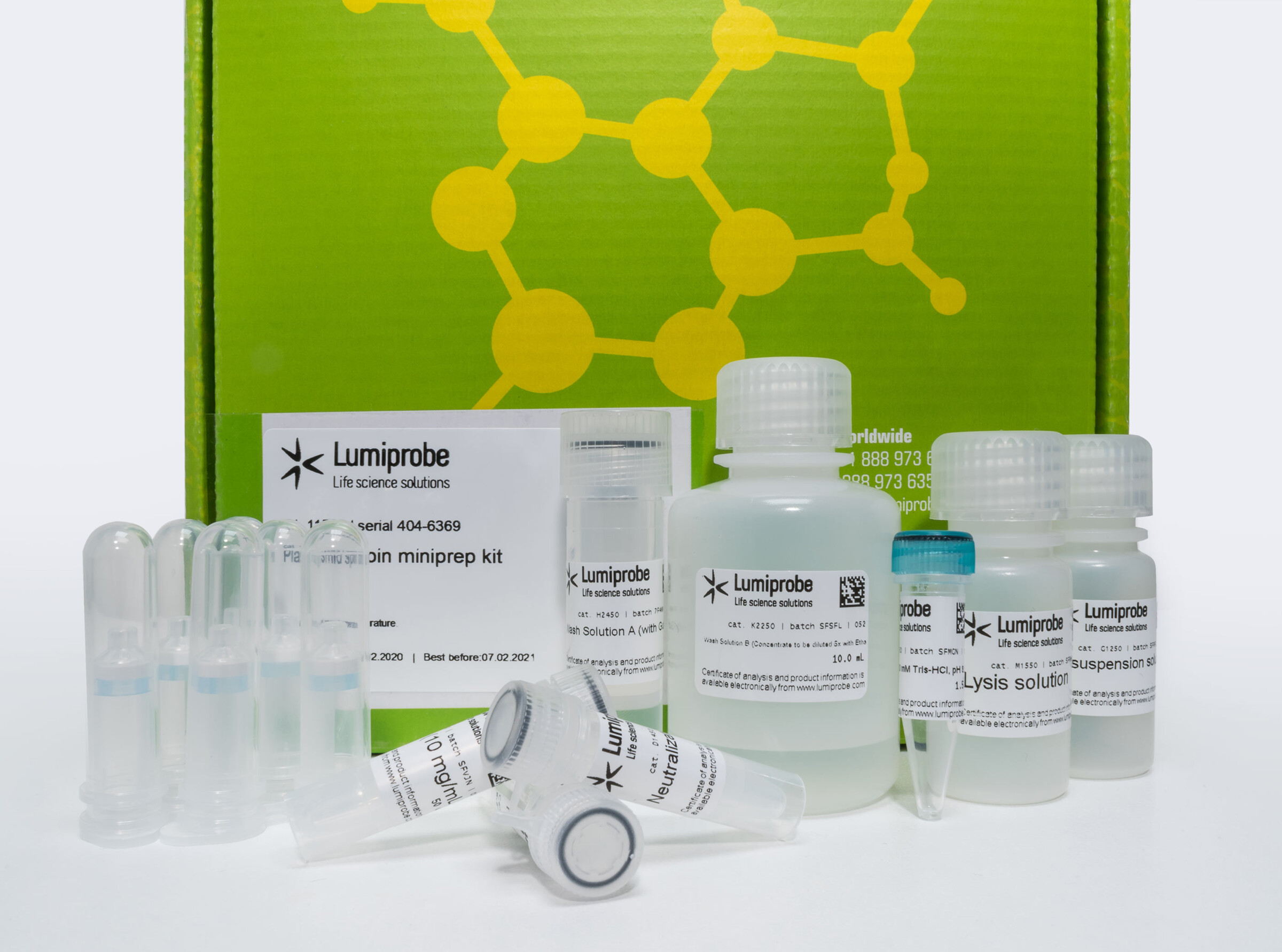 LumiPure Plasmid Spin Miniprep Kit