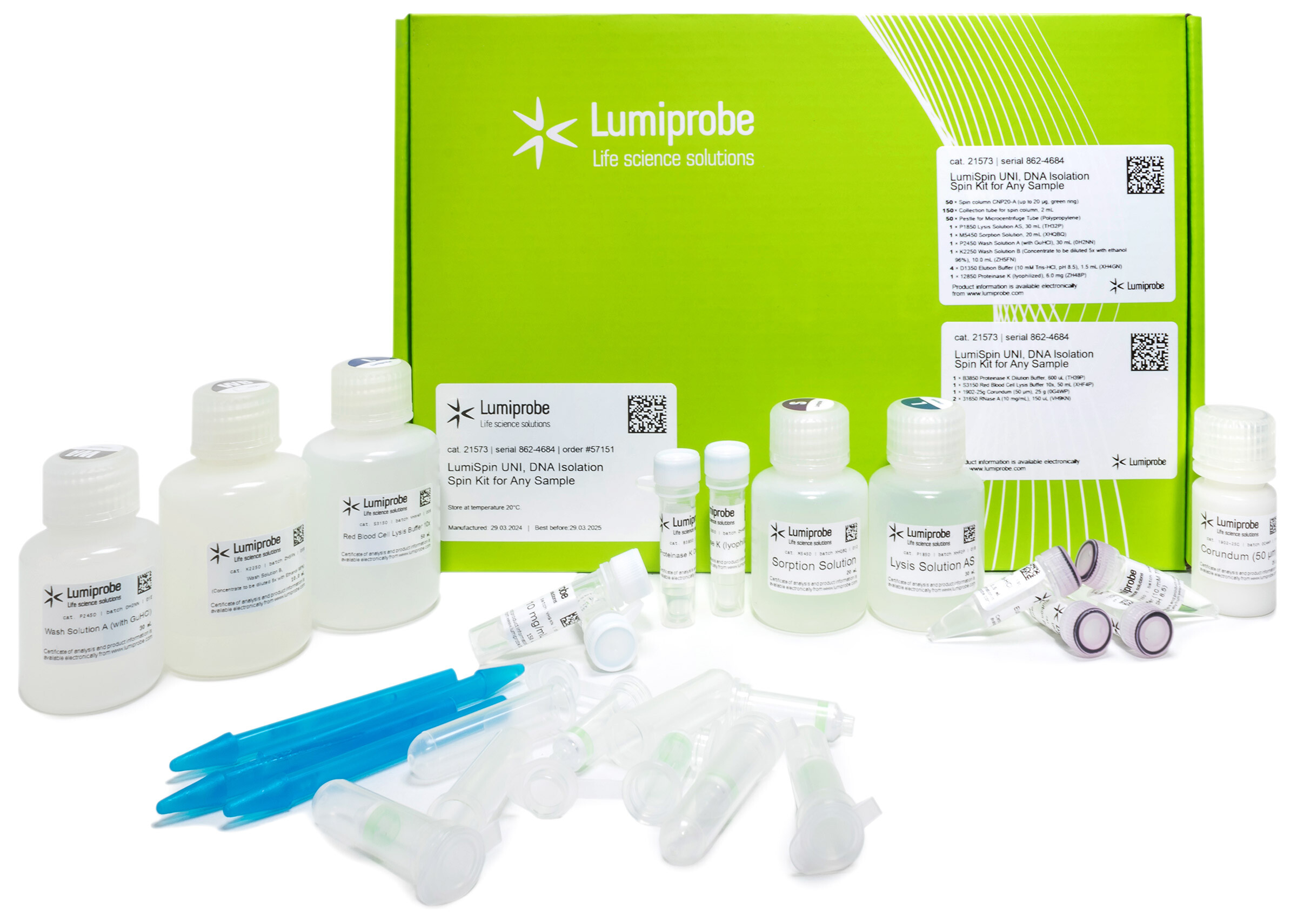 LumiSpin® UNI, DNA Isolation Spin Kit for Any Sample