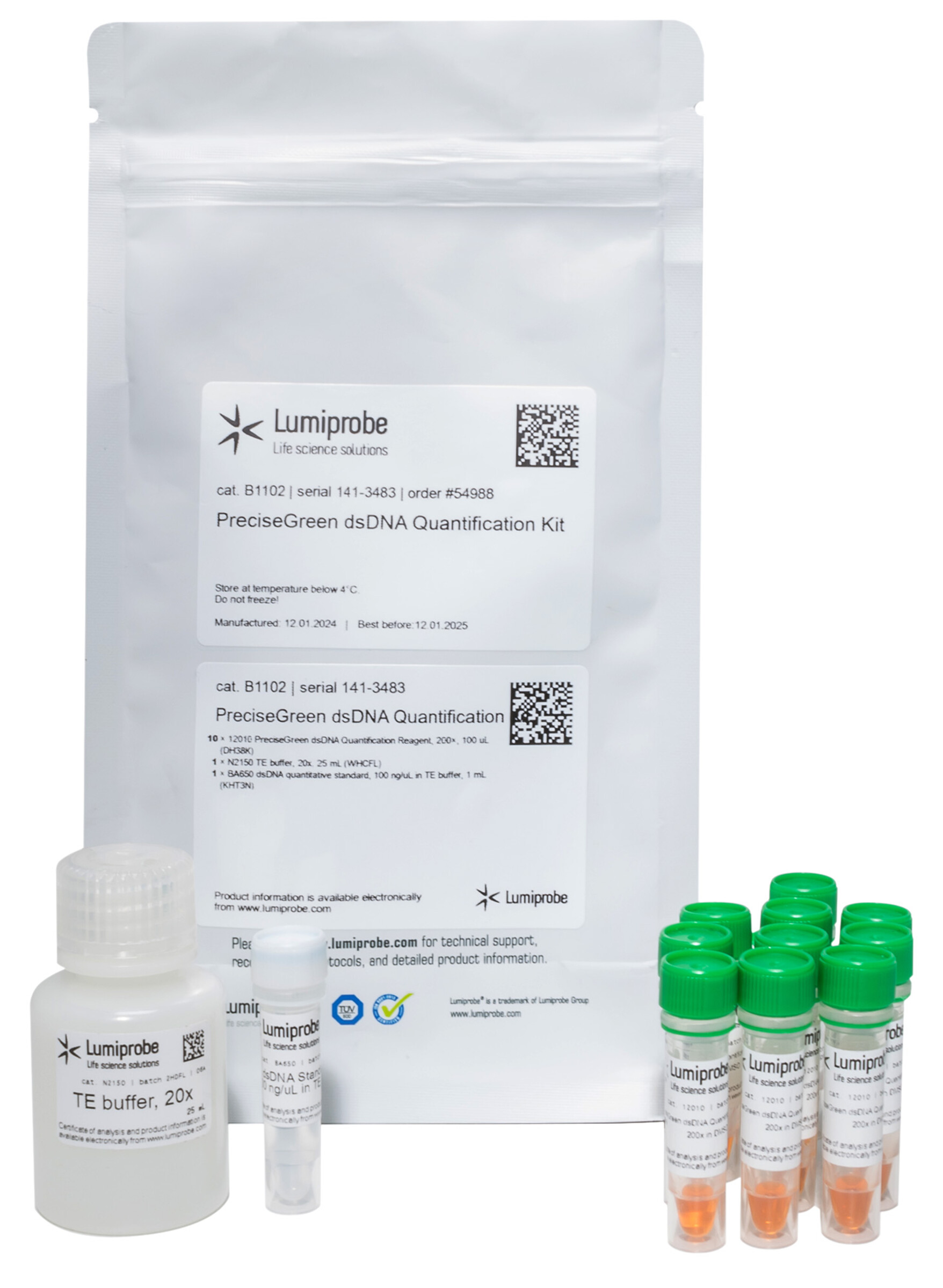 PreciseGreen® dsDNA 定量试剂盒 (PreciseGreen dsDNA Quantification Kit)