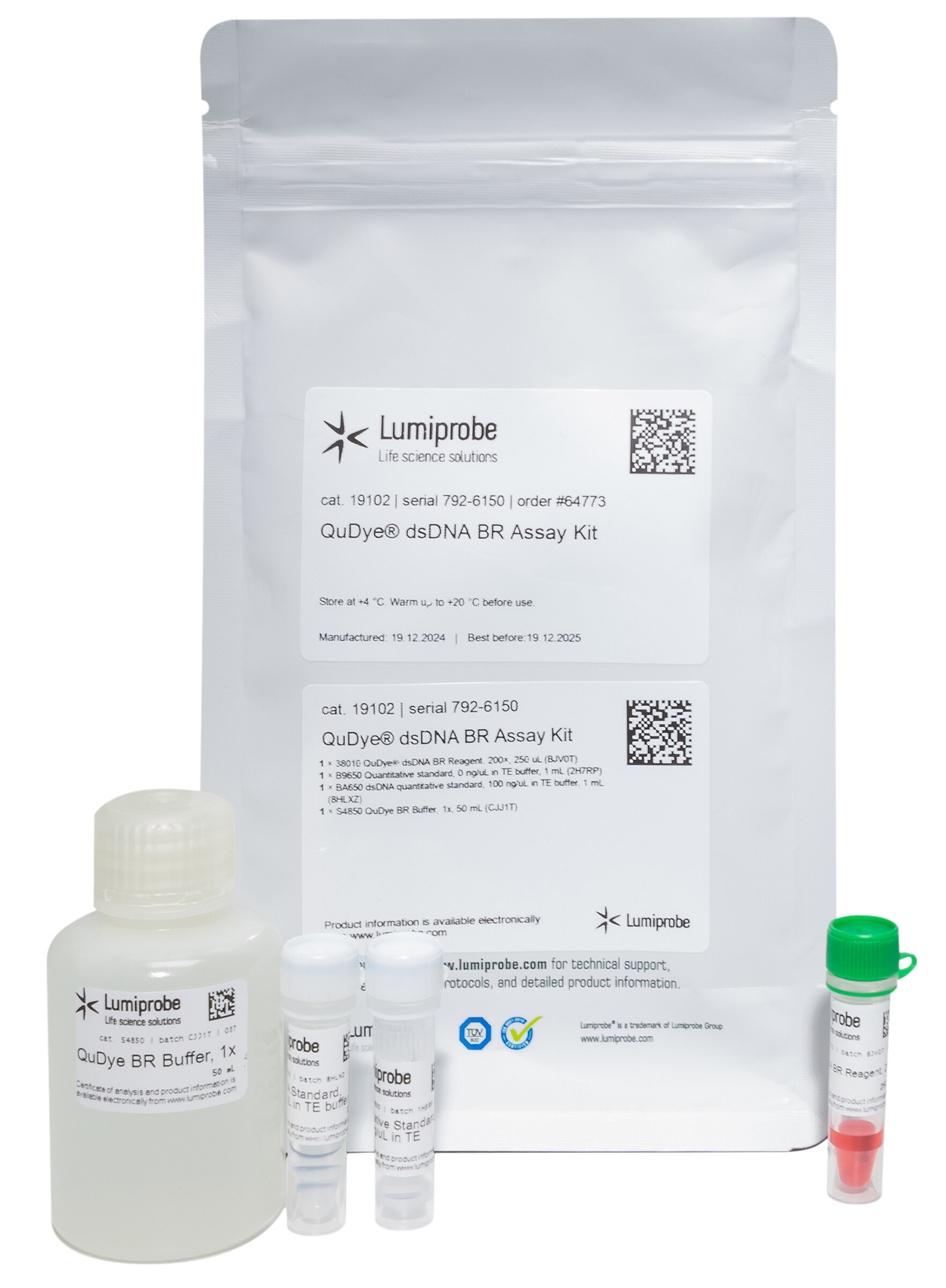 QuDye® dsDNA BR Assay Kit