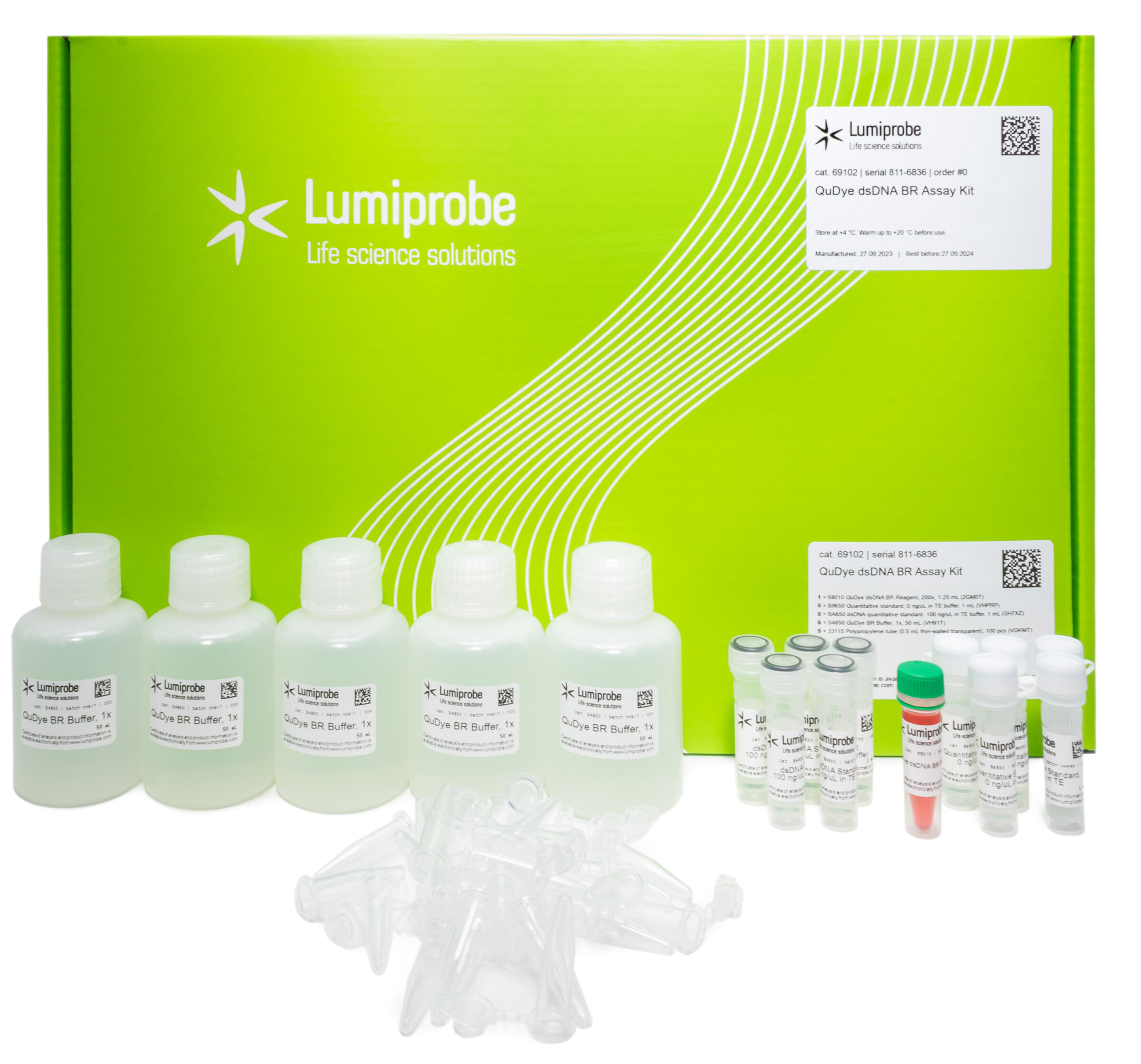 QuDye® dsDNA BR Assay Kit