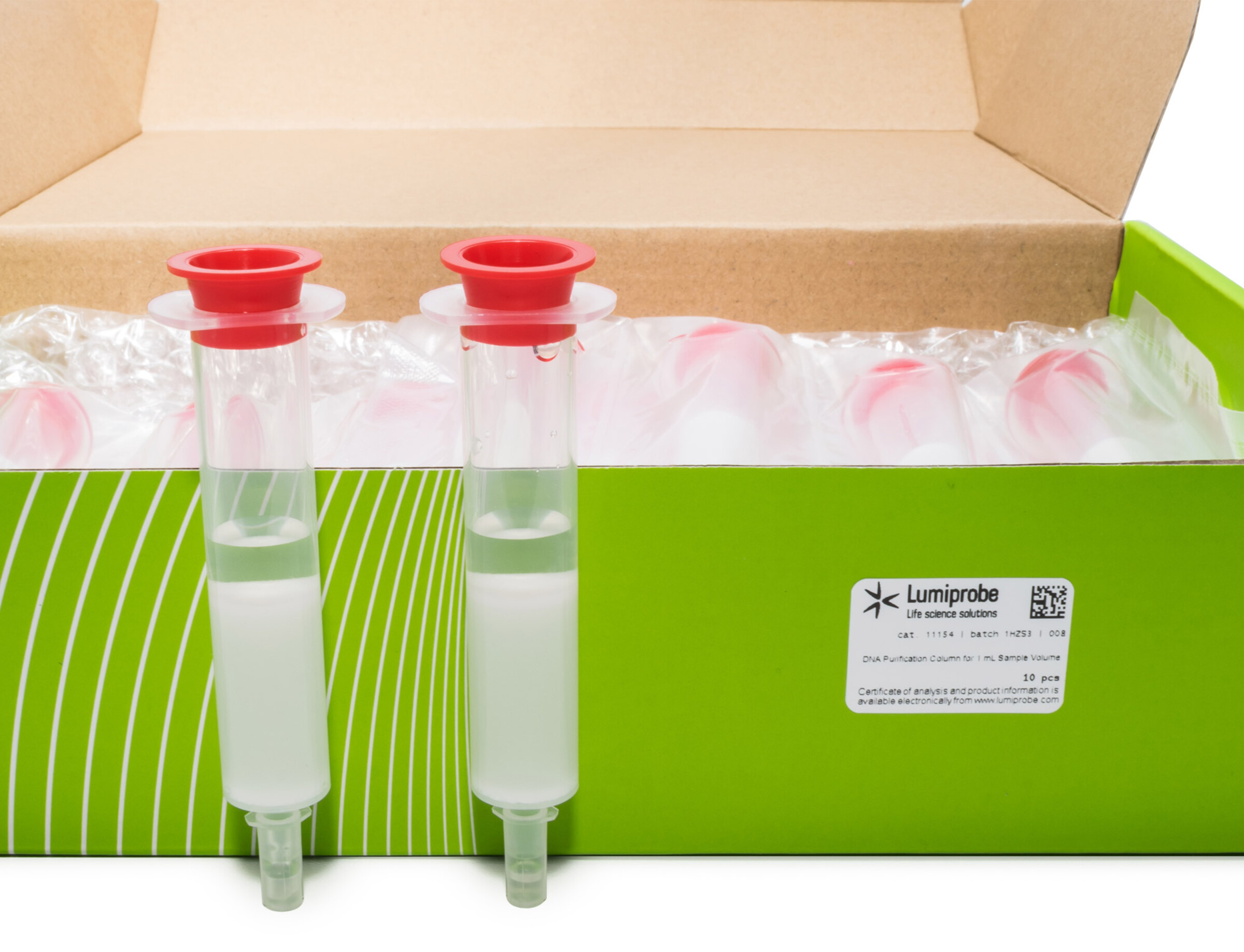 DNA Purification Columns for 1 mL Sample Volume